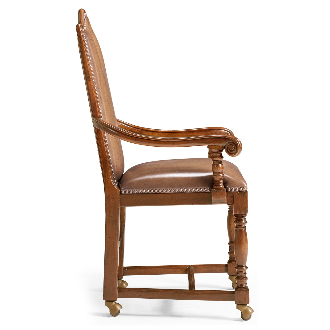 High Back Playing Card "Diamond" Arm Chair | Jonathan Charles Fine ...